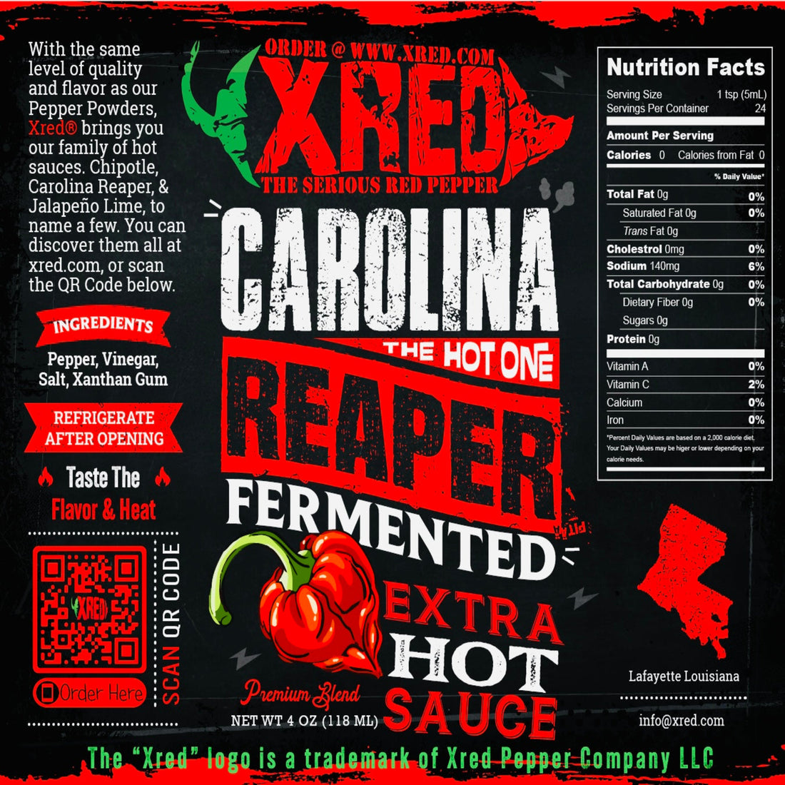 Xred “The Serious Red Pepper Powder” | Xred