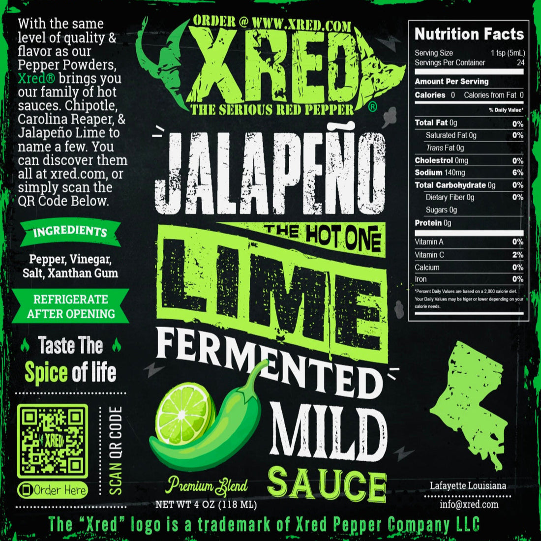 Xred “The Serious Red Pepper Powder” | Xred